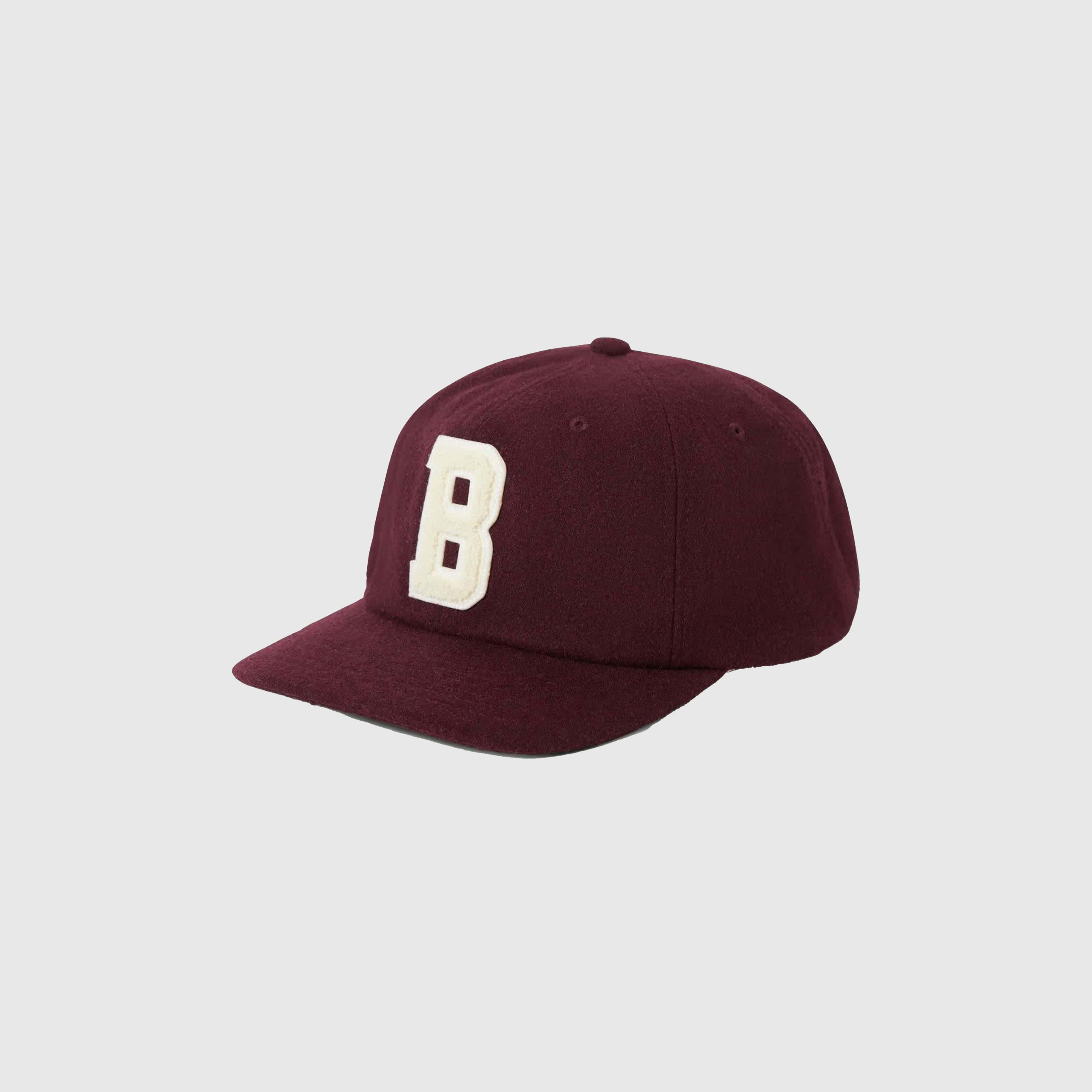 Brixton Big B MP Cap - Port Textured Wool – The Forum Swindon
