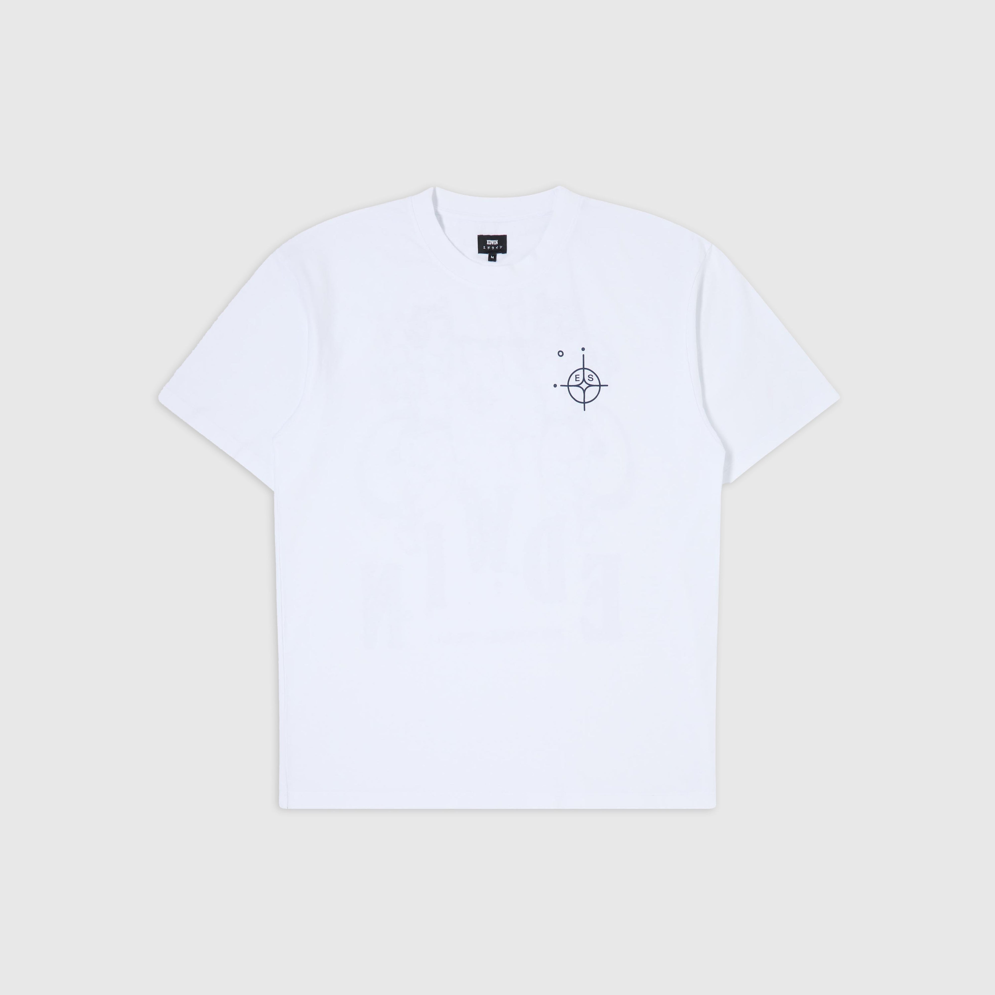 Edwin Angels TS Single Jersey - White Garment Wash – The Forum Swindon