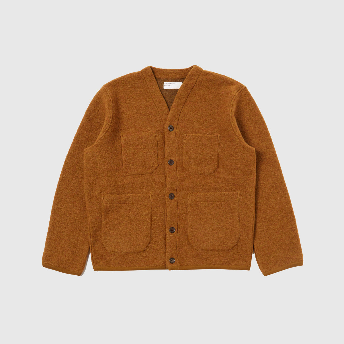 Universal Works Cardigan - Mustard– The Forum Swindon