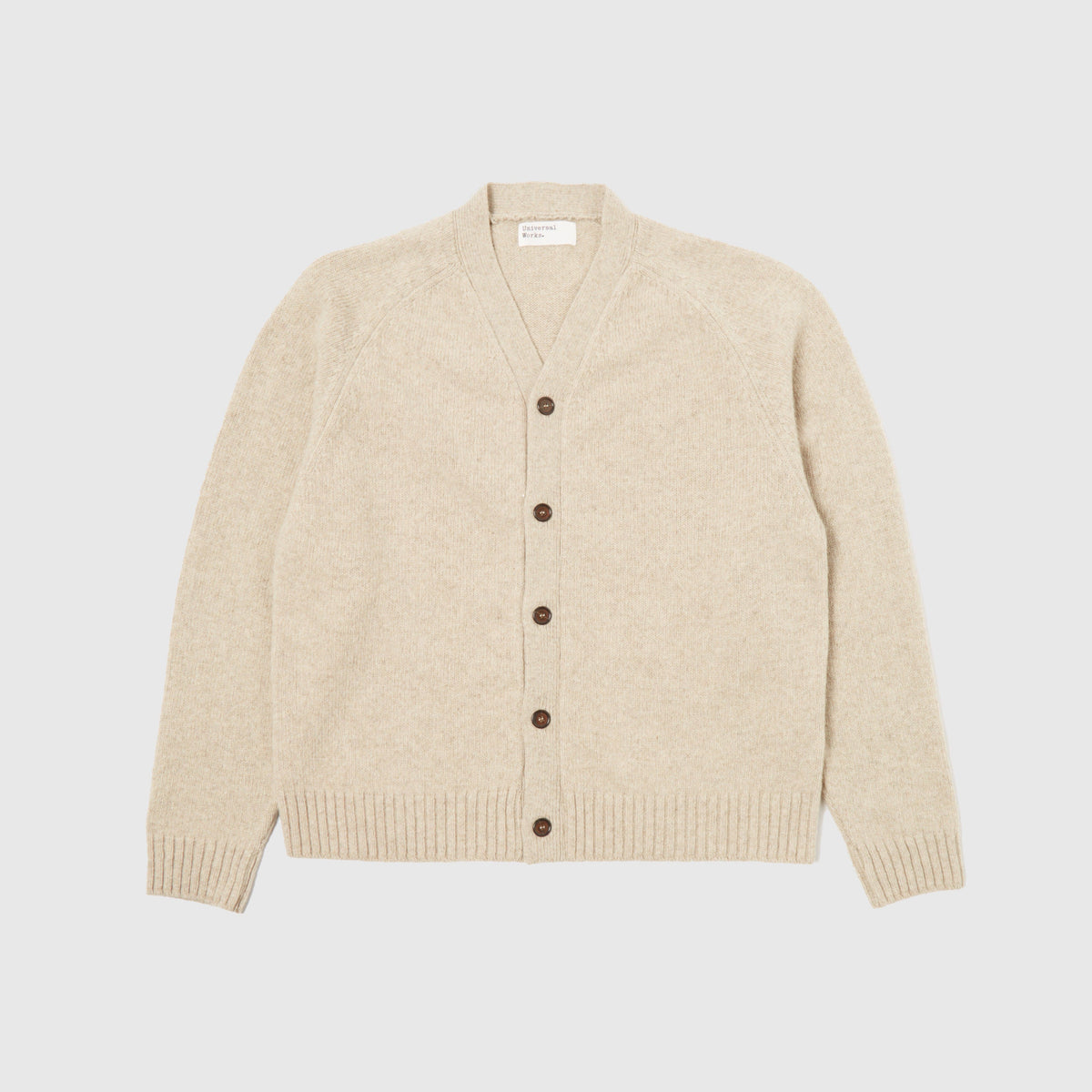 Universal Works David Cardigan - Fawn – The Forum Swindon